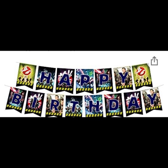 Other | Ghostbusters Happy Birthday Sign | Poshmark